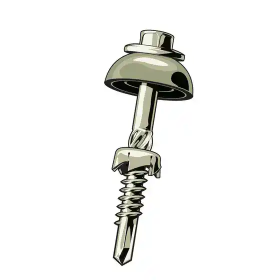 Laserlite OneShot Steel Fixing Screws | KF Plastics